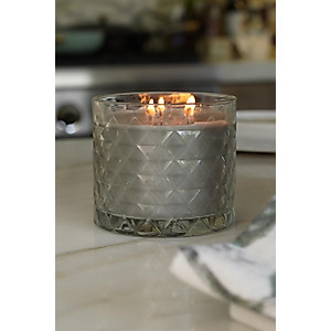 Gold Canyon Heritage Medium Candle, Driftwood Scented Candle, 14 oz., Three Wicks, 100% Natural Soy Wax Candle, Notes of Bergamot, Oceanic Green Leaf, and Aged Cedarwood | 35+ Hours of Burn Time