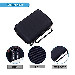 LTGEM AKASO Camera Case EVA Hard Case for AKASO EK7000/EK7000 Pro, Brave 4/7, V50X/V50 Elite Sports Action Camera (Camera + Mounts + Accessories Case)