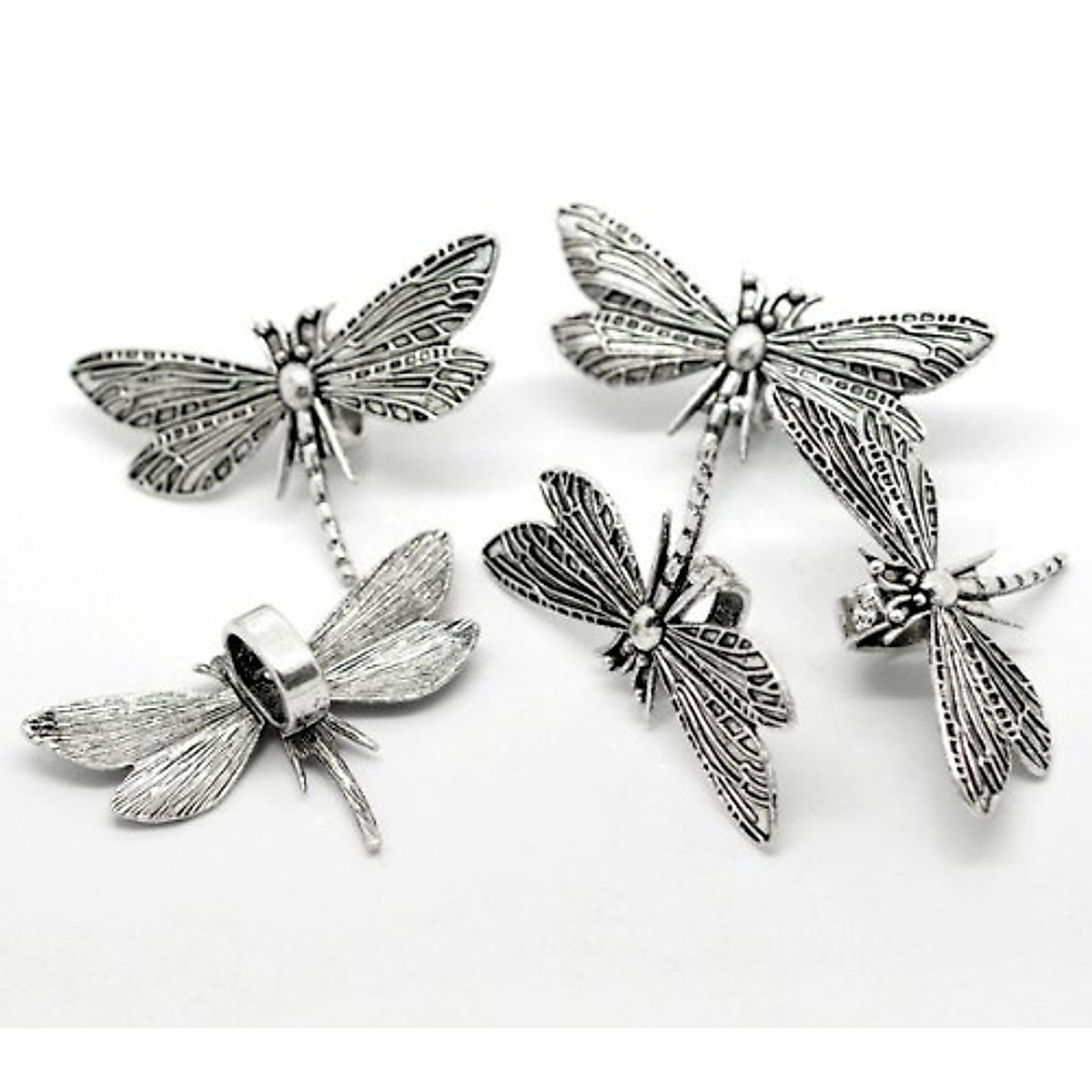 Sexy Sparkles Dragonfly Charm Pendant for Necklace