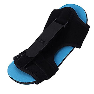 Plantar Fasciitis Night Splint Foot Drop Orthotic ,Plantar Fasciitis Night Splint Foot Drop Orthotic Brace Adjustable Elastic Dorsal Night Splint Adjustable Ankle Support For Plantar Fasciitis Heel Ankle Arch Pain Achilles Tendonitis