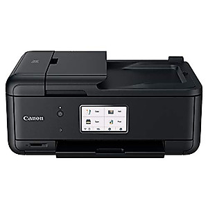 Canon TR8620a All-in-One Printer Home Office | Copier |Scanner| Fax |Auto Document Feeder | Photo and Document | Airprint (R) and Android, Black