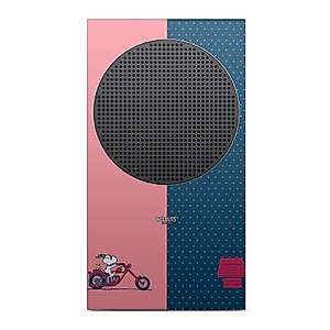 Head Case Designs Officially Licensed Peanuts Snoopy & Woodstock Character Graphics Vinyl Sticker Gaming Skin Decal Cover Compatible With Xbox Series S Console