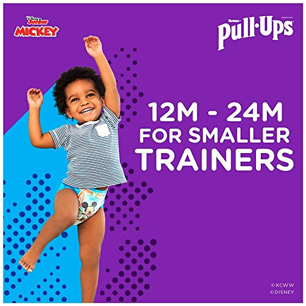 Pull-Ups Boys' Potty Training Pants Training Underwear Size 3, 12-24M, 88 Ct