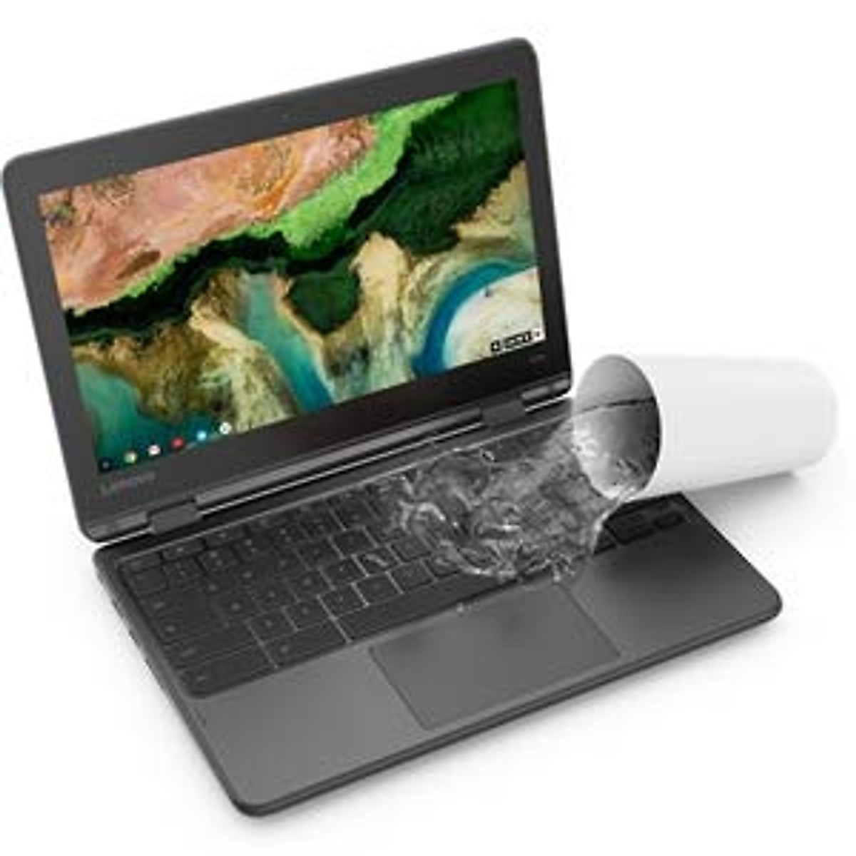 Lenovo 82CE0007US 300e Chromebook 2nd Gen AST 11.6" HD Touchscreen A4-9120C 1.6GHz Integrated AMD Radeon R4 Graphics 4GB RAM 32GB SSD Chrome OS Black (Renewed)