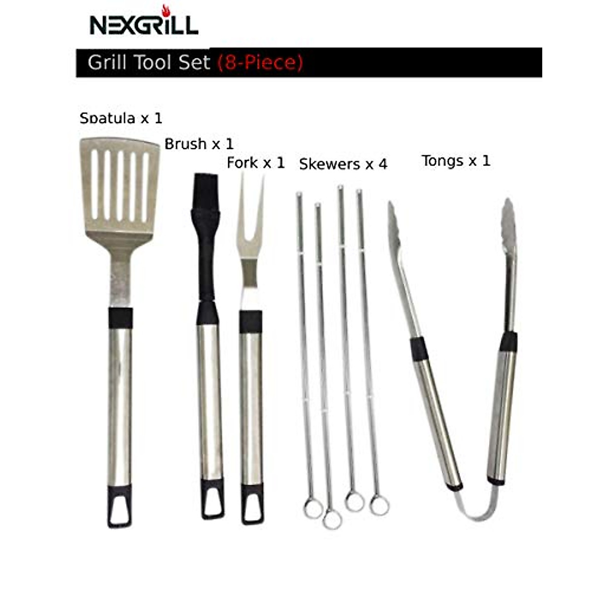 Nexgrill 1-Burner Portable Propane Gas Table Top Grill in Black