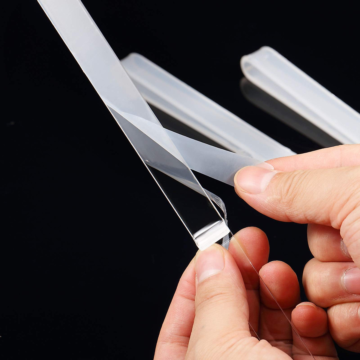 Yeshone Music Stand Clips Music Stand Page Holder Transparent Sheet Holder Clear Acrylic Music Read Clip for Wind for Musician Outdoor (12 Pieces)