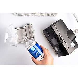 Distilled Water for CPAP Humidifiers by Snugell™ | 12 Bottle Pack 12oz H20 | Travel Friendly | 12oz H2O | Made in USA