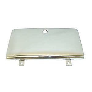 Rugged Ridge 11125.01 Glove Box Door, Stainless Steel; 76-86 Jeep CJ