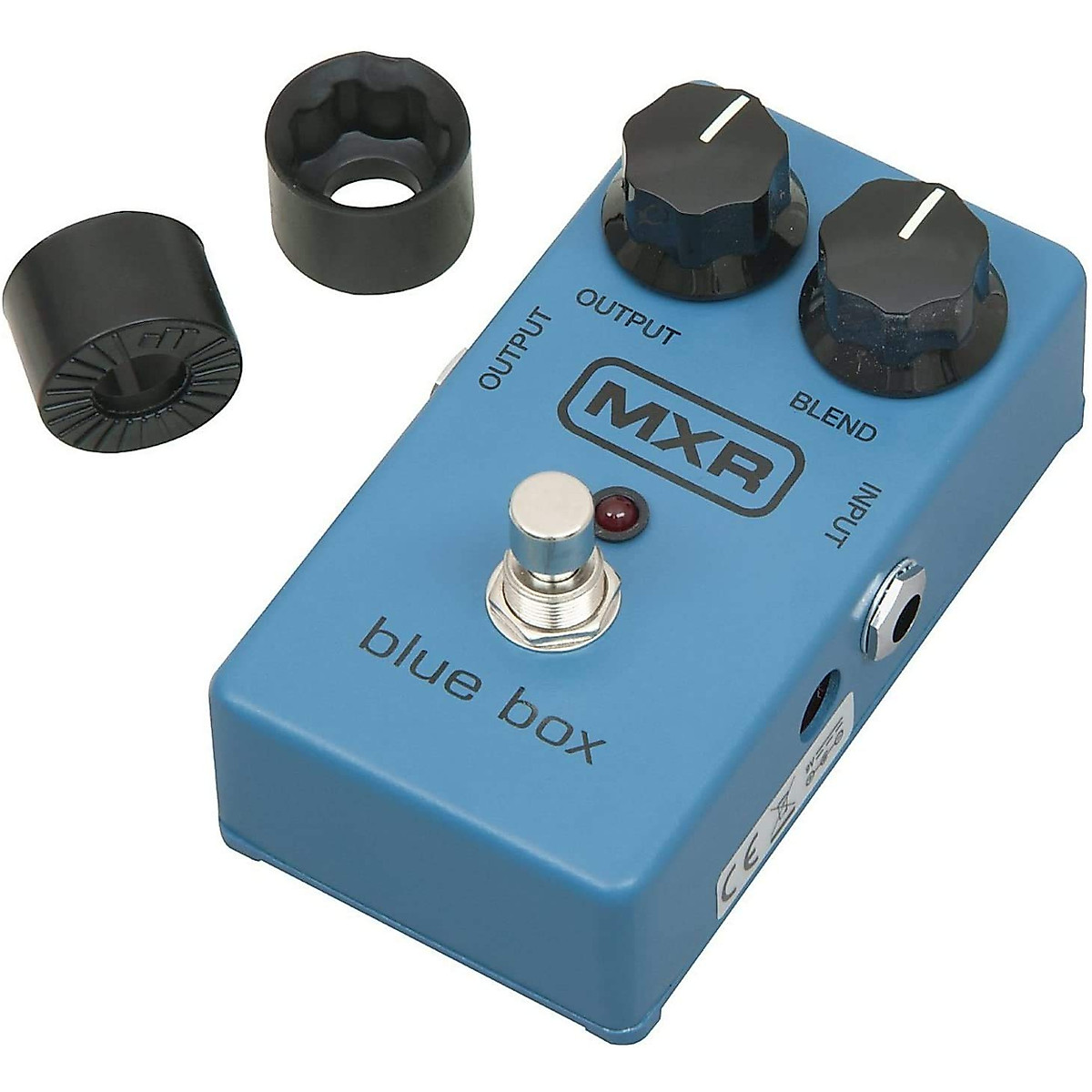MXR M103 Blue Box Octave Fuzz Bundle with 9-volt Power Supply