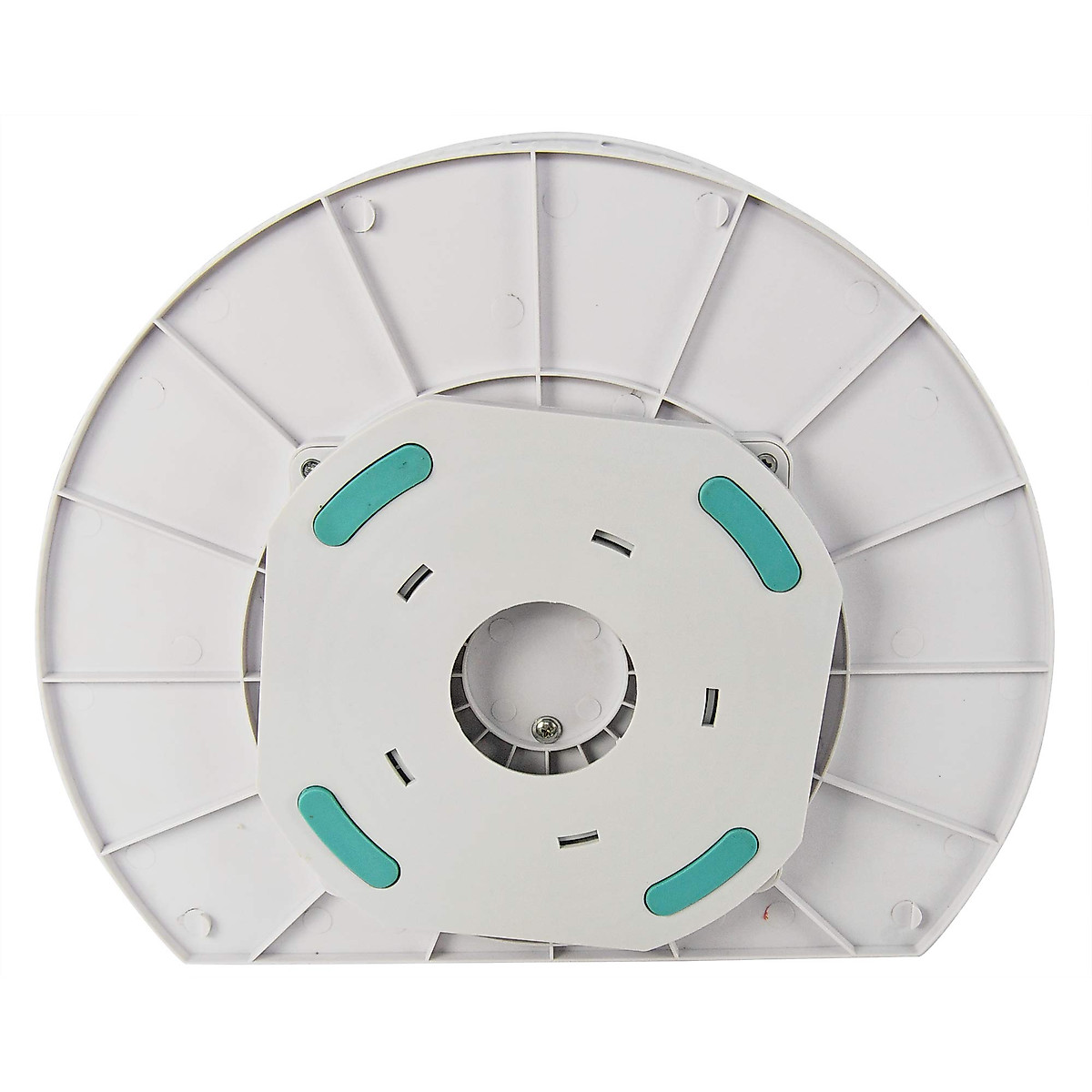 HOME-X Rotating Spice Rack, Lazy Susan Cabinet Organizer, Pantry Rack, Medicine Cabinet Organizer, Rotating Storage, 13" L x 10 ¾" W x 10 ¼” H, White