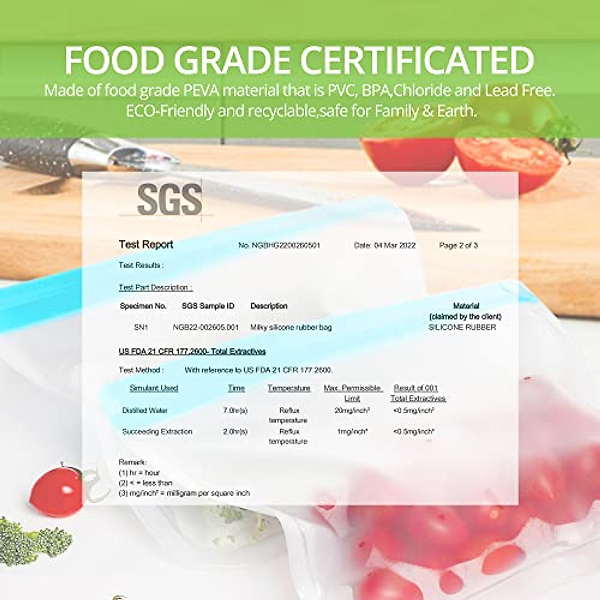 ZZWILLB Reusable Ziplock Bags Silicone - 6 Pack Reusable Freezer Bags - Leakproof Reusable Sandwich Bags BPA Free Snack Bags for Kids - Travel/Home Food Storage Bags