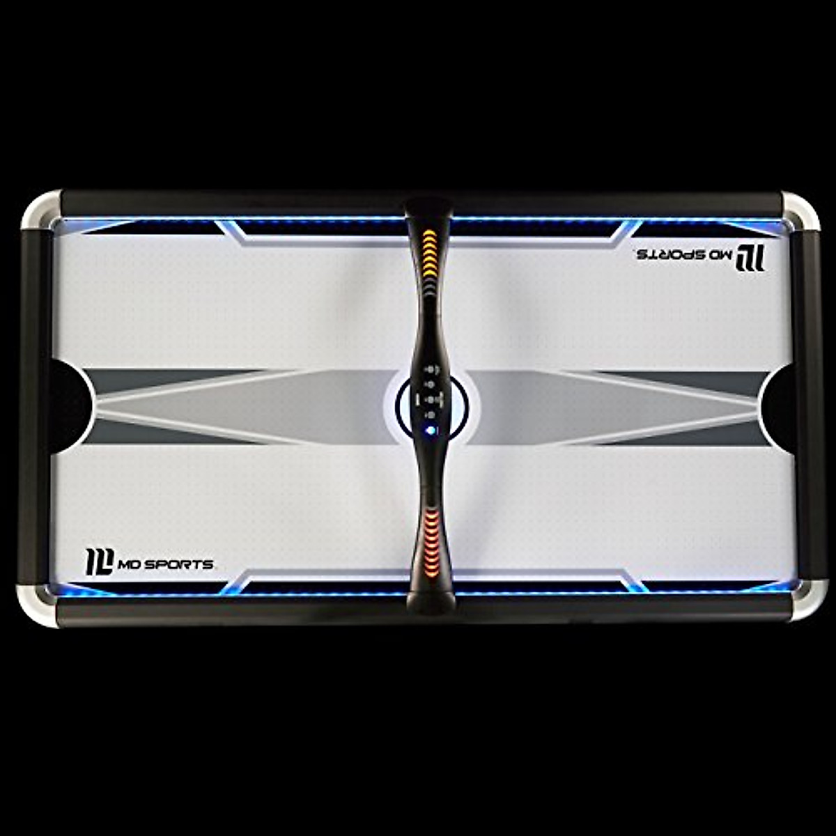 MD Sports 7.5' Titan Air Powered Hockey Overhead Score Table With Pusher and Puck Set