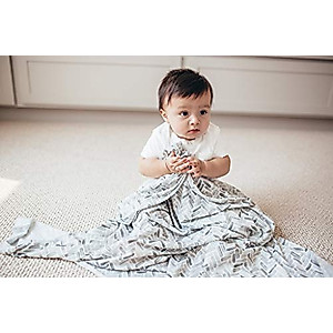 Copper Pearl Large Premium Knit Baby Swaddle Receiving Blanket Alta