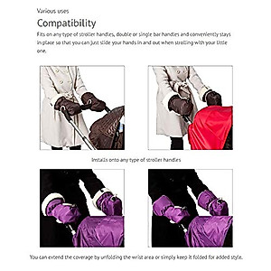 Manito Stroller Hand Muff (Navy)