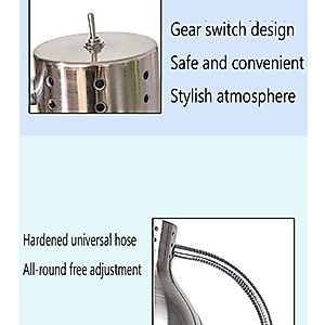 Single-Head Heating lamp Buffet Hood Pizza Insulation lamp commercially Available Food Coloring Display Light Double Head Food Barbecue lamp Documentation and Household Pizza Food Warmer Suitable for