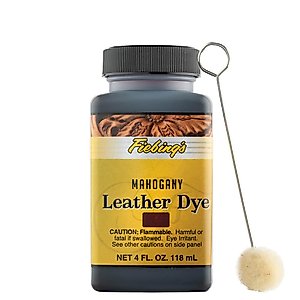 Tandy Leather Fiebings Leather Mahogany Dye 2100-06