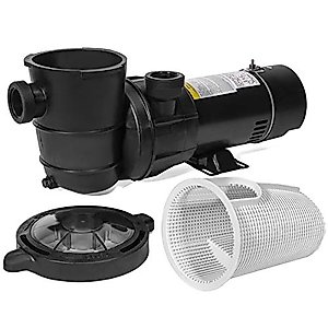 XtremepowerUS 1.5HP Swimming Pool Pump Spa 1.5"NPT w/ Large Strainer Basket Filter Self Prime
