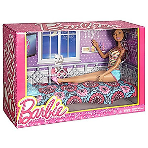 Barbie African-American Doll and Bedroom Playset
