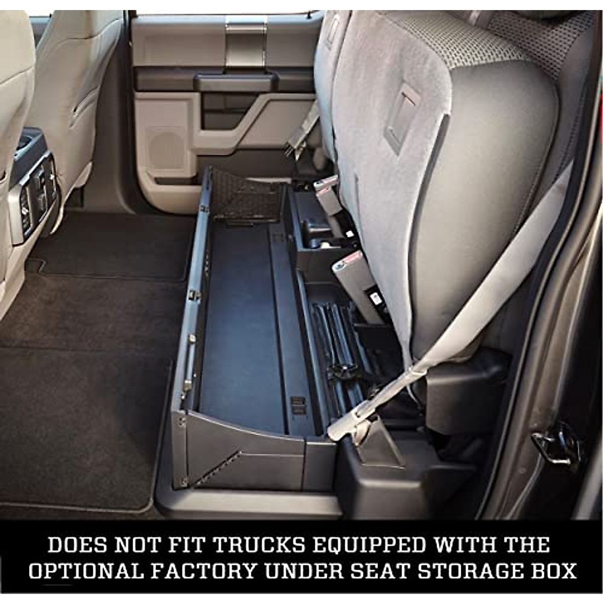 Husky Liners - Weatherbeater | Fits 2015 - 2024 Ford F-150 SuperCrew (includes 22 - 24 Lightning Models) w/o Fold Flat Storage - Front & 2nd Row Liner - Black, 3 pcs. | 94041