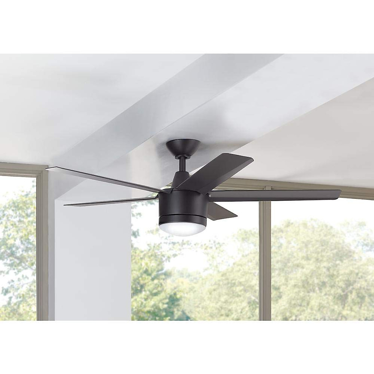 Home Decorators Collection Merwry LED 52" Indoor Ceiling Fan (Black)