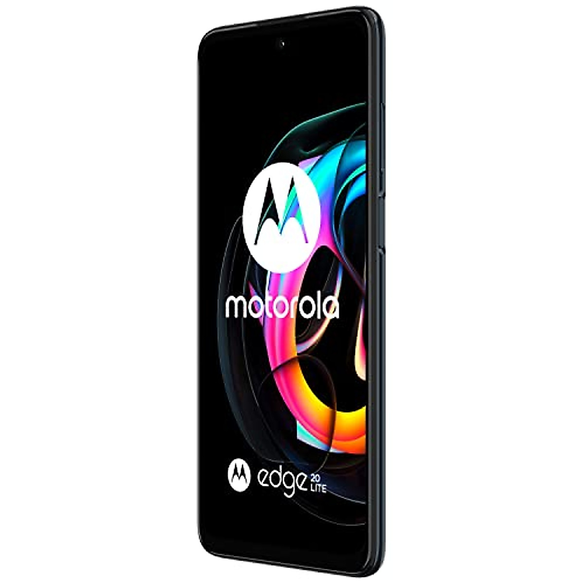 Motorola Edge 20 Lite PANE0013GB Dual-SIM 128GB ROM + 8GB RAM (GSM Only | No CDMA) Factory Unlocked 5G Smartphone (Electric Graphite) - International Version