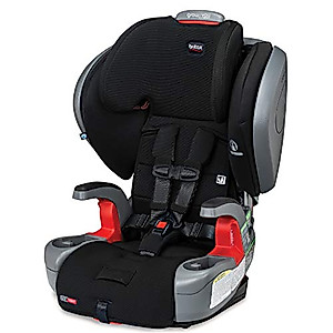 Britax Grow with You ClickTight Plus Harness-2-Booster Car Seat, Jet Safewash Fabric