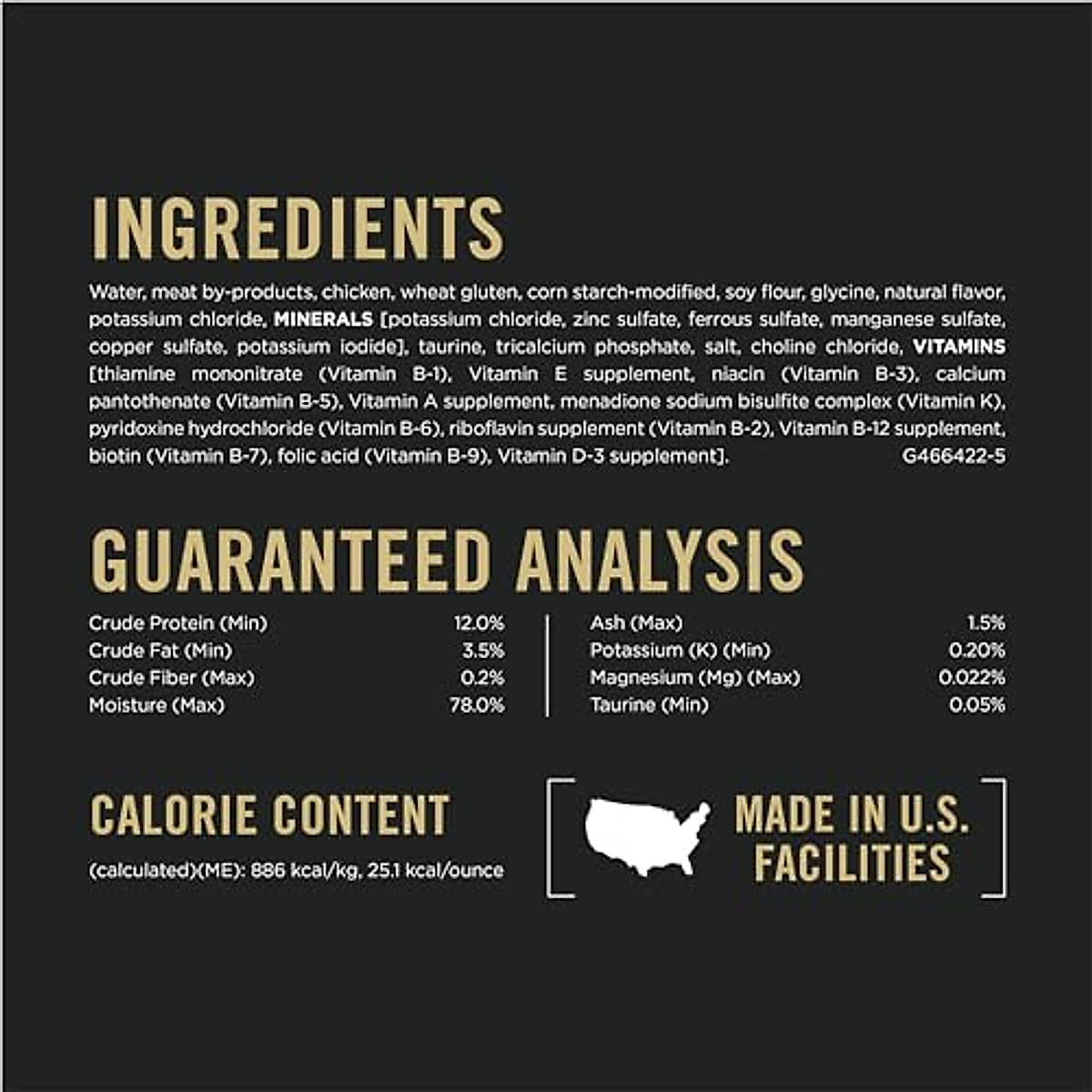 Purina Pro Plan Urinary Tract Health Chicken Entree in Gravy Cat Food - (Pack of 24) 5.5 oz. Cans