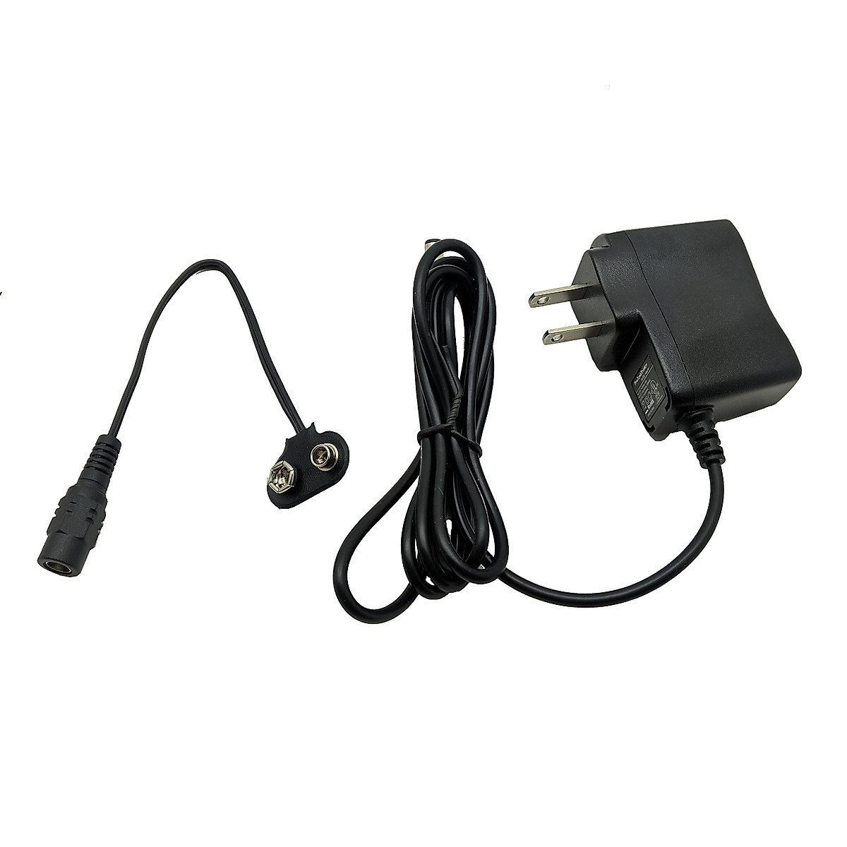 9v Battery Eliminator (9v DC Adapter & Battery Eliminator) - Replace Your 9-Volt Batteries with Wall Power Supply