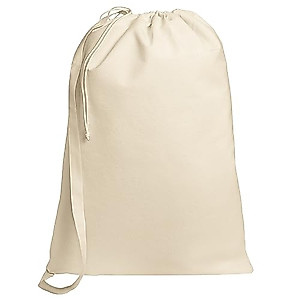 Custom Pet Photo Santa Bags: Canvas Laundry Bag