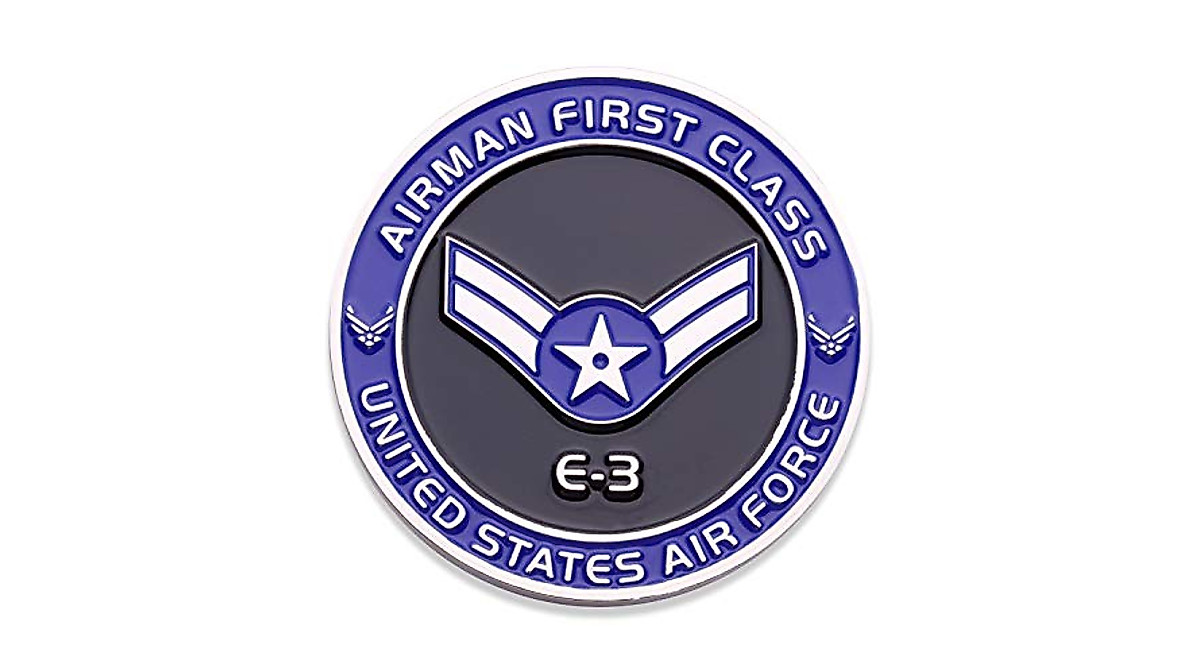 USAF Airman First Class Challenge Coin - Official Military Gift