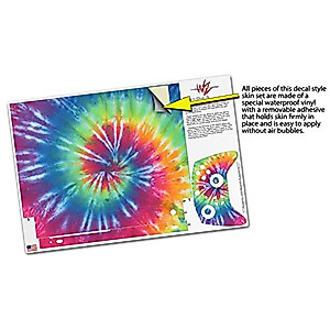 WraptorSkinz Decal Vinyl Skin Wrap Compatible with Xbox One X Console and Controller - Tie Dye Swirl 104