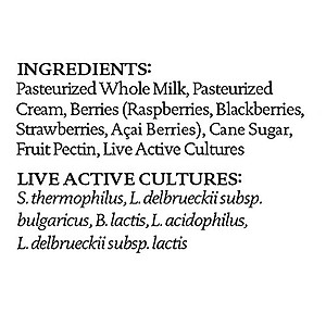 siggi's® Icelandic Strained Whole Milk Yogurt, Mixed Berry, 4.4 oz. Single Serve Cup – Thick, Protein-Rich Yogurt Snack