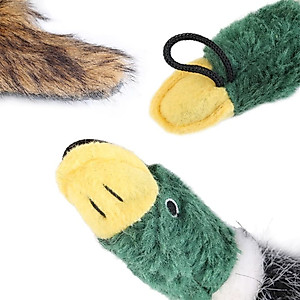 Duck Dog Toys for Aggressive Chew, Squeaky Dog Toy,Plush Puppy Dog Chew Toy for Small Medium Dogs