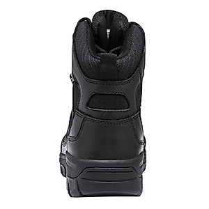 FREE SOLDIER Outdoor Men's Tactical Military Combat Ankle Boots Water Resistant Lightweight Mid Hiking Boots(Black7)