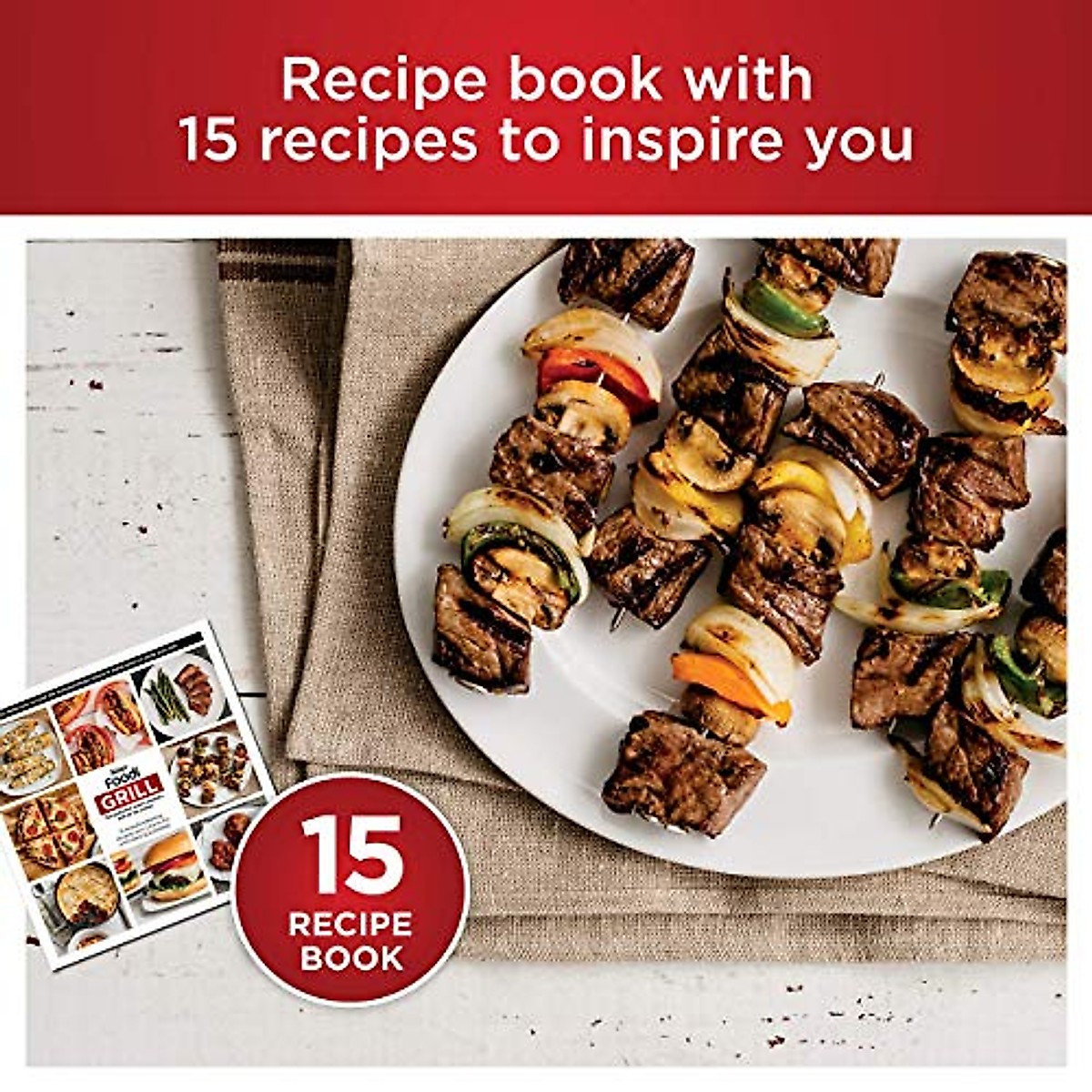 Ninja Foodi 5-in-1 4-qt. Air Fryer, Roast, Bake, Dehydrate Indoor Electric Grill (AG301), 10inch x 10inch, Black and Silver (Renewed)