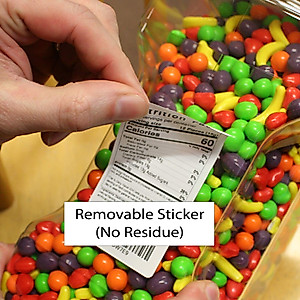 Skittles 1.75LB - Skittles Chewy Candies in a 32 FL OZ Gift Ready Reusable Square Jar