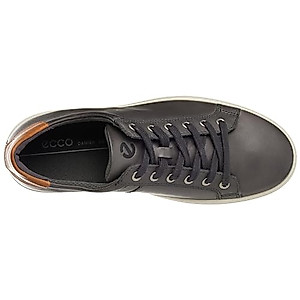 ECCO Men's Soft Classic Sneaker, MOONLESS/LION, 9 M US