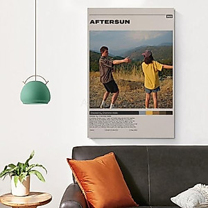 Aftersun Movie Poster Minimalist Film Posters (4) Canvas Painting Wall Art Poster for Bedroom Living Room Decor 08x12inch(20x30cm) Unframe-style