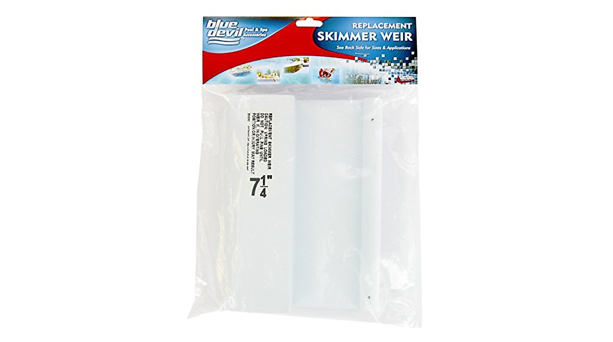 Blue Devil Skimmer Weir Replacement for Clean Pools