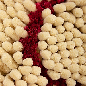 My Doggy Place Microfiber Dog Mat for Muddy Paws, 36" x 26" Oatmeal with Paw Print - Absorbent and Quick-Drying Dog Paw Cleaning Mat, Washer and Dryer Safe - Non-Slip Rubber Backed Pet Mat, Large