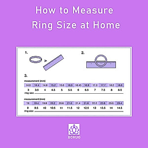 BORUO 925 Sterling Silver Ring, Twisted Infinity Celtic Knot Cubic Zirconia CZ Wedding Band Stackable Ring Size 11