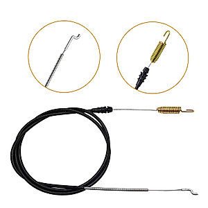 Ganivsor 105-1845 Lawnmower Traction Drive Control Cable for 22" Recycler Toro Front Drive Self Propelled Mowers Length 68"(Pack of 2)