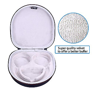 LTGEM Hard Travel Case for Silensys E7 / COWIN E7 / Sony WH-CH700N / WH-CH710N and Sony XB950B1/ MOVSSOU E7 / Tapela E7 / Audonia E7 Active Noise Cancelling Bluetooth Headphones