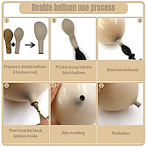 130Pcs Sage Green Balloons Garland Arch Kit Double-Stuffed Blue Ballons and Retro Olive Green Light Yellow Ballons for Party Decorations Birthday Bridal Baby Shower Tropical Bachelorette Party…