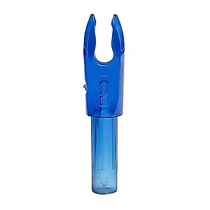 Southland Archery Supply SAS A Nock .204" Double-Lock Throat Made in USA - 12/Pack