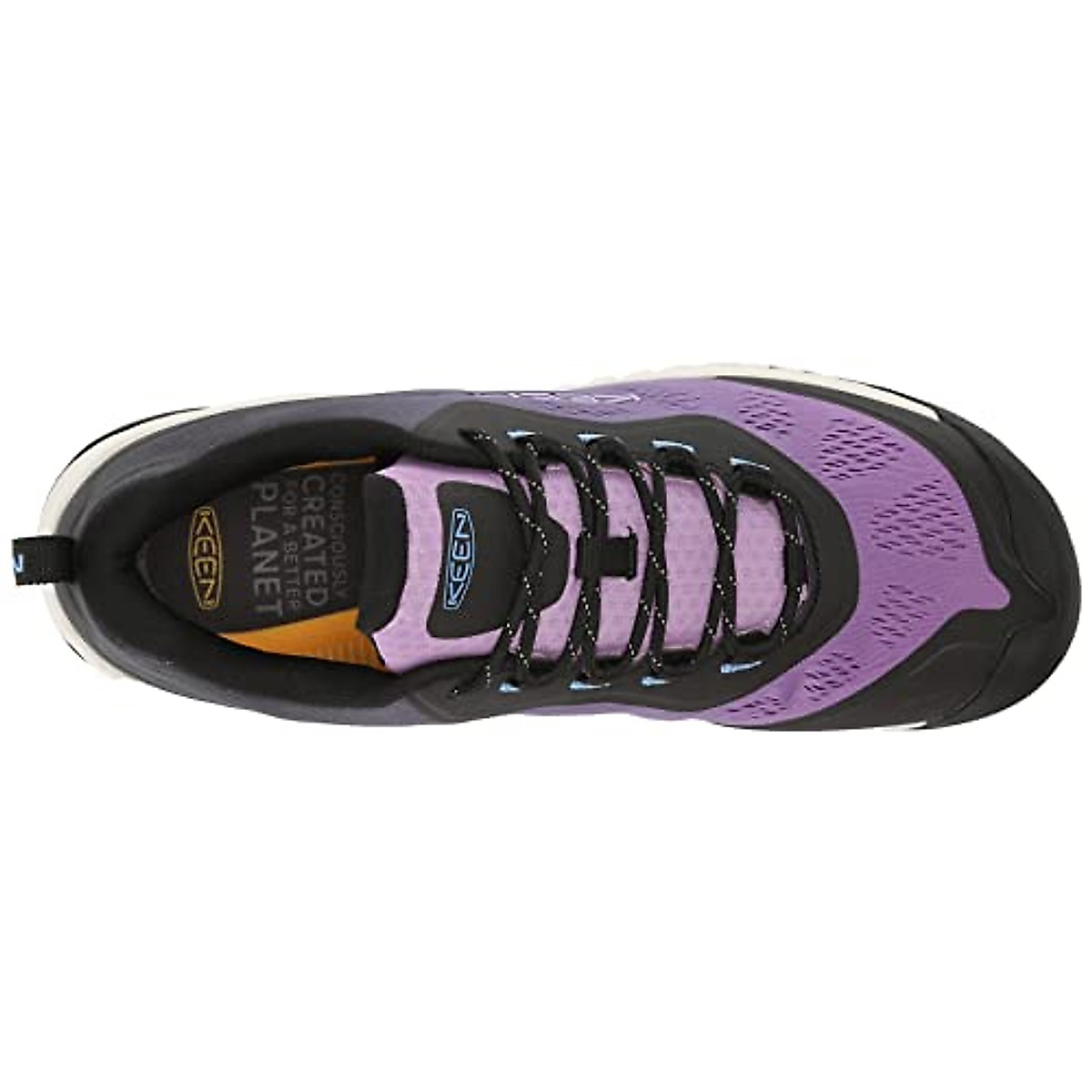 KEEN Women's NXIS Speed Low Height Vented Hiking Shoes, English Lavender/Ombre, 10