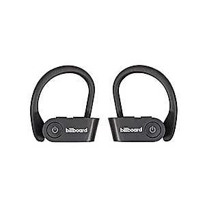 Billboard - True Wireless Secure Fit Sport Earphones, Black, One Size (HSBT-BB2516)