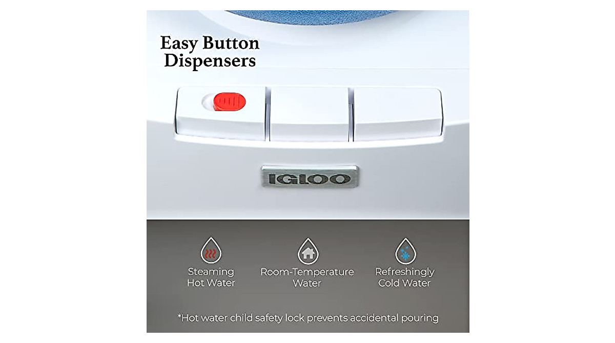 Igloo Top Loading Water Dispenser - Hot & Cold Options