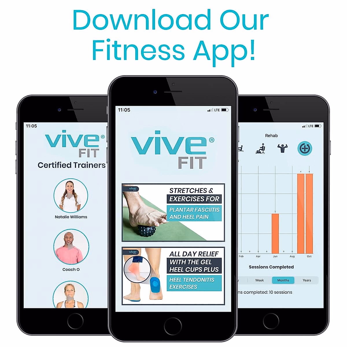 Vive Envelop Gel Heel Cups - Heel Cushion for Women, Men, Bone Spur, Plantar Fasciitis Support - Shoe Inserts Provide Foot Pain Relief