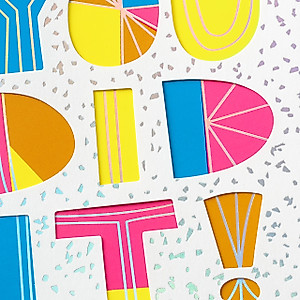 Hallmark Signature Congratulations Card or Graduation Card (You Did It)